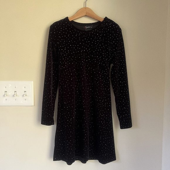 Speechless | Dresses | Speechless Holiday Stretch Velvet Starry Night ...